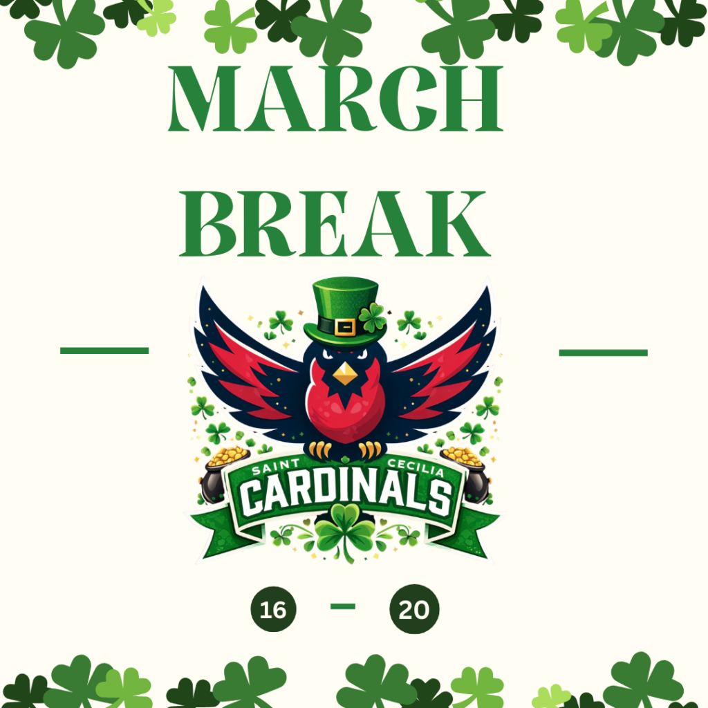 St. Cecilia Catholic Elementary School » Weekly Update – March Break 2026